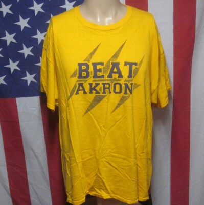 KENT STATE University tee XL Golden Flashes T shirt Beat Akron football ...