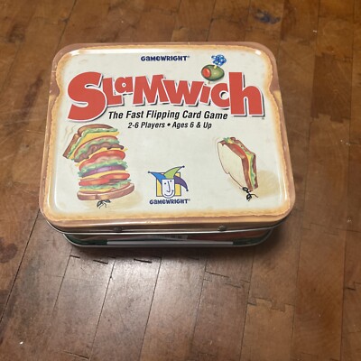 Slamwich Fast Flipping Card Game Collector's Edition New Sealed Free ...