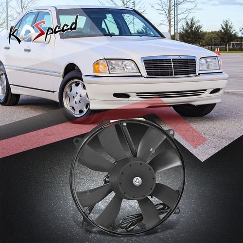A/C Condenser Cooling Fan Assembly for 94-03 Mercedes-Benz C-Class CLK ...