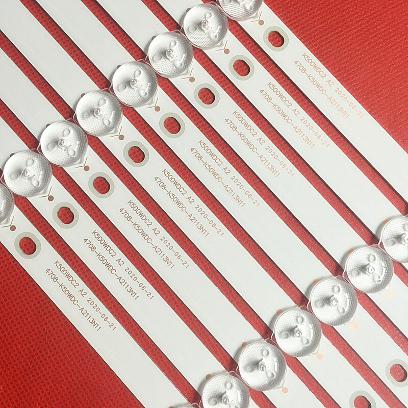 9pcs LED Strips for Philips 50'' TV K500WDC2 A2 4708-K50WDC-A2113N11 ...