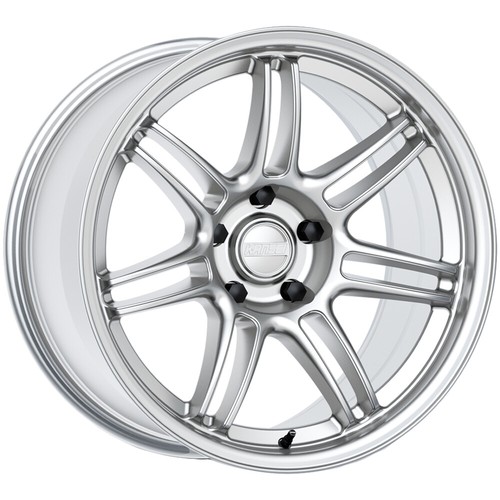 Kansei K17H Seven 18x8.5 5x100 +35mm Hyper Silver Wheel Rim 18" Inch | eBay