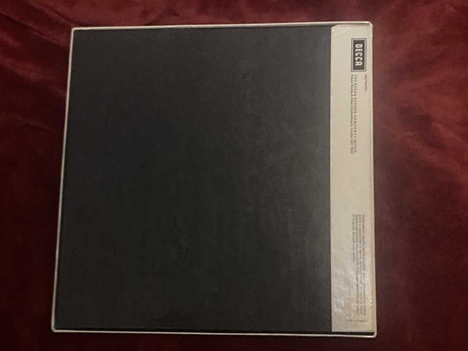 1972 UK NM 2 LP DECCA STEREO 6BB 121/2 BEETHOVEN SYMPHONY 9 SOLTI BOX ...