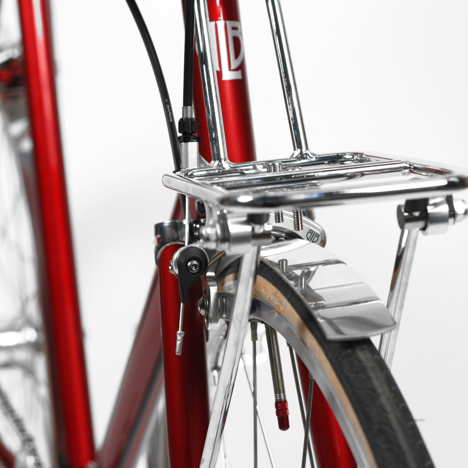 BLB Fixie Bike Front Rack Chrome Mini Design Fahrrad Gepäckträger vorne ...