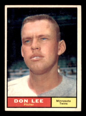 1961 Topps Baseball #153 Don Lee EX *e1 | eBay