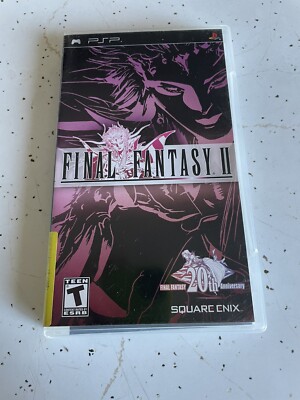 Final Fantasy II - 20th Anniversary (Sony PSP, 2007) CIB Complete ...