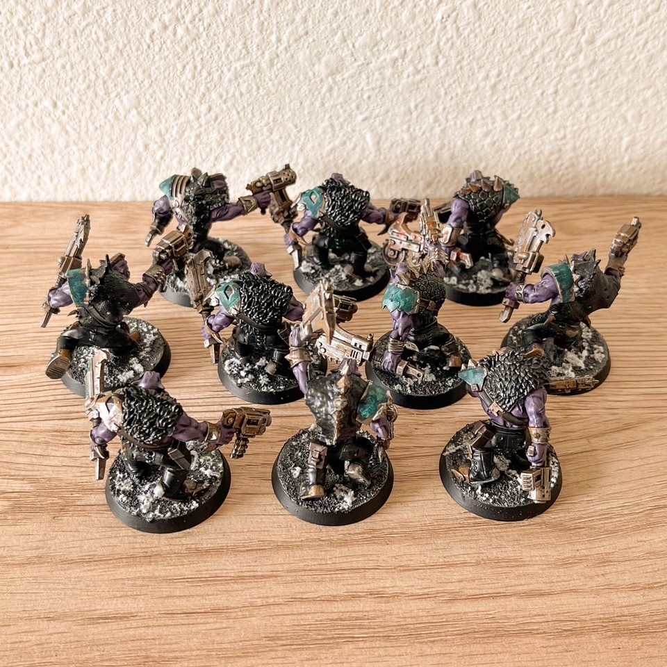 Warhammer 40k Xenos - Painted Orks Army - BoxedUp (186) | eBay
