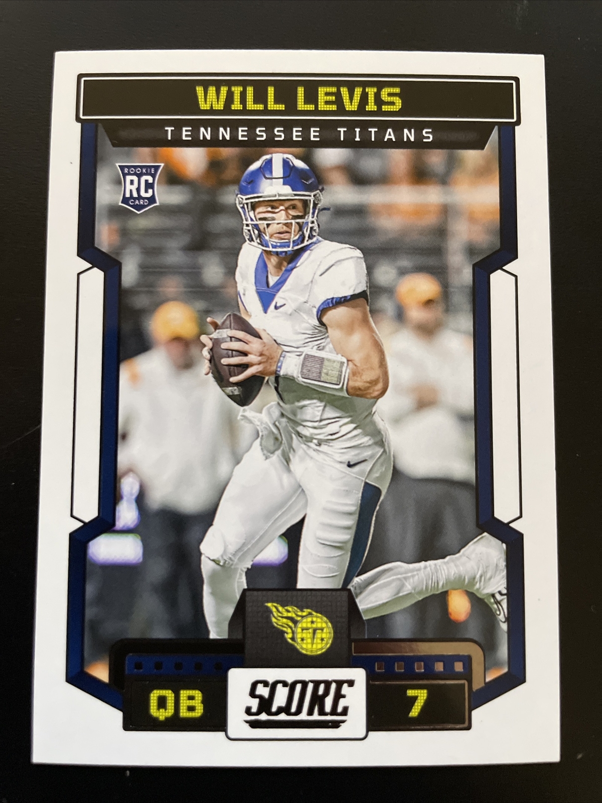 2023 Score Will Levis Rookie Card RC Tennessee Titans Kentucky Wildcats ...