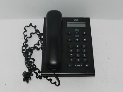 Cisco CP-3905 Unified SIP Phone 3905 Charcoal Standard Handset Tested ...