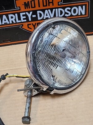 Headlight KD869 SAE M1 Harley K Model Chopper Panhead Knucklehead | eBay