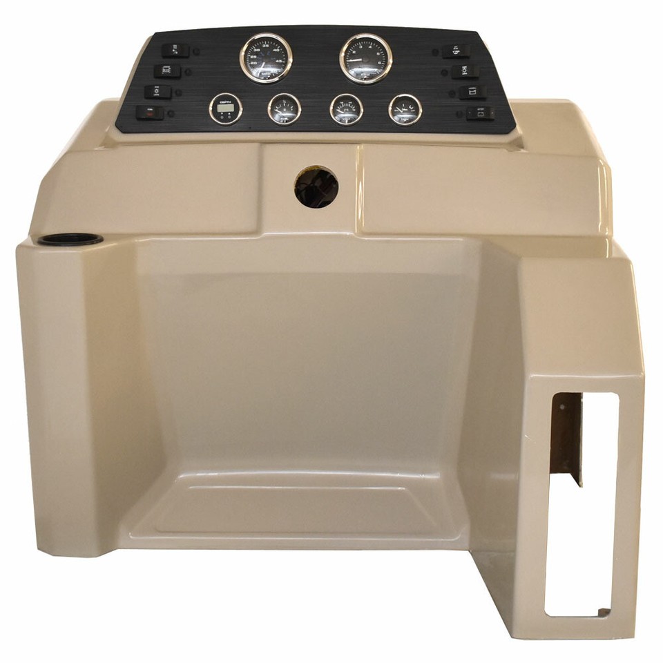 Viaggio Pontoon Boat Steering Console 5896LT | Lago Honda | eBay