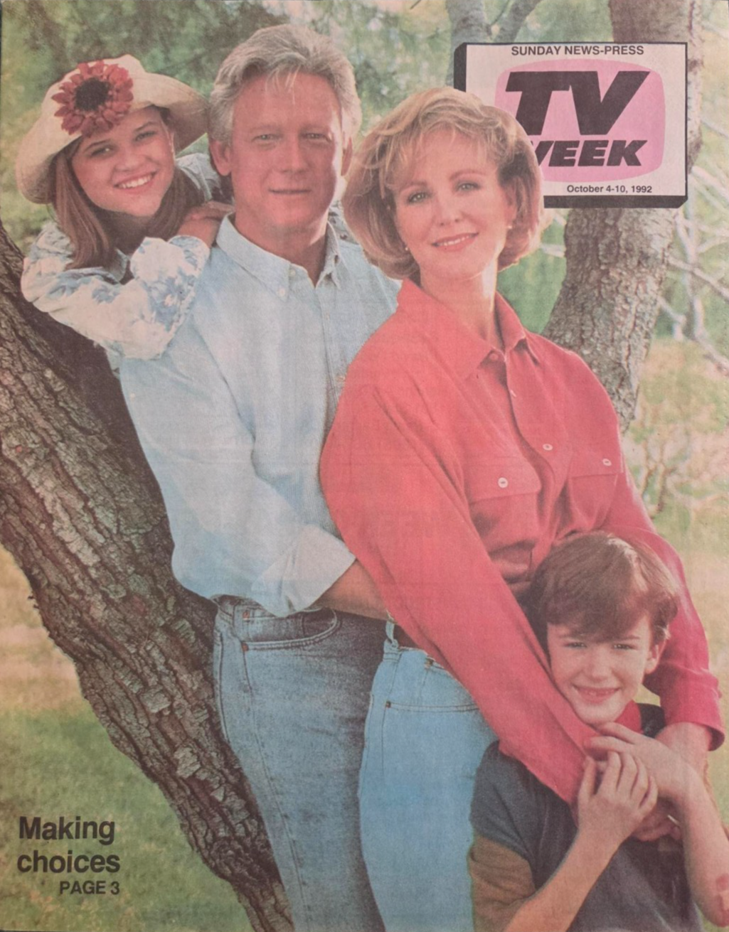 Sunday News-Press TV Week Santa Barbara October 1992 Reese Witherspoon ...