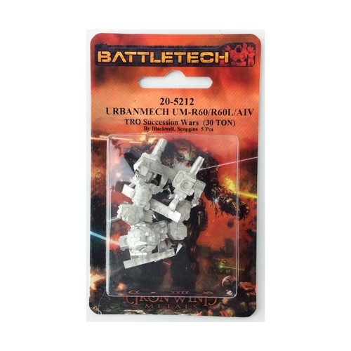 Iron Wind Battletech Mechs Urbanmech UM-R60/R60L/AIV Pack New | eBay UK