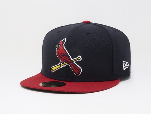 New Era 59Fifty Men Women Cap St Louis Cardinals "Bird" Navy Blue Red ...