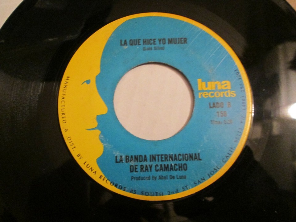 LA BANDA INTERNACIONAL DE RAY CAMACHO 45 EL GALLO TUERTO / LA QUE HICE ...