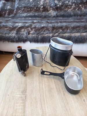 Swiss Army Mountain Field Mess Kit Flask M32 Cup WW2 Switzerland | eBay