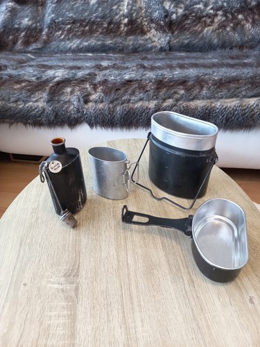 Swiss Army Mountain Field Mess Kit Flask M32 Cup WW2 Switzerland | eBay