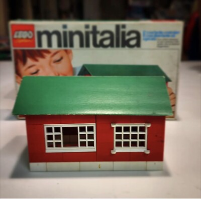 Lego Minitalia Little House Set 1-8 Complete Box Italy Rare HTF Vintage ...