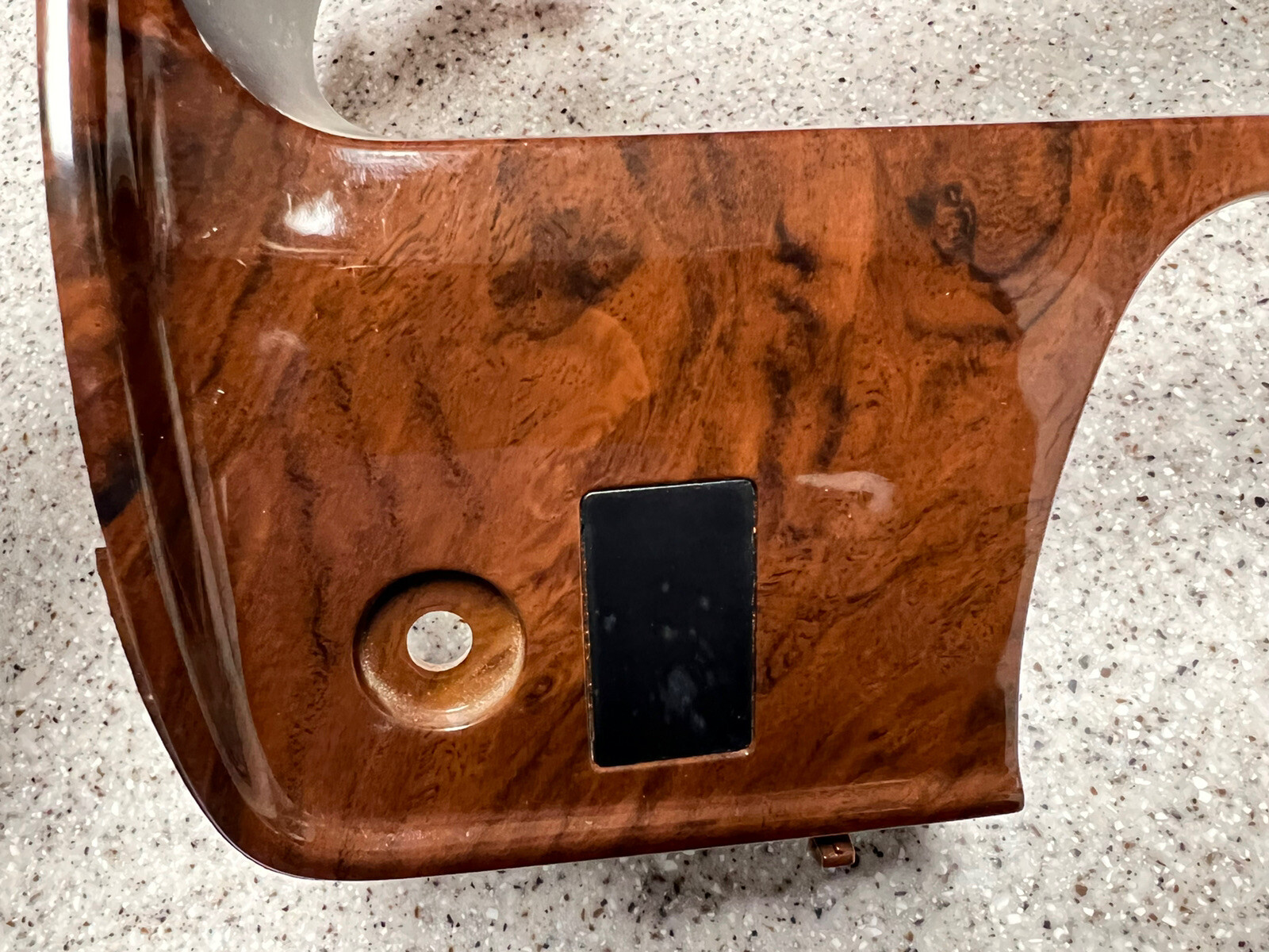 2000 TOYOTA 4RUNNER DASH Instrument Wood Grain Limited Cluster BEZEL ...