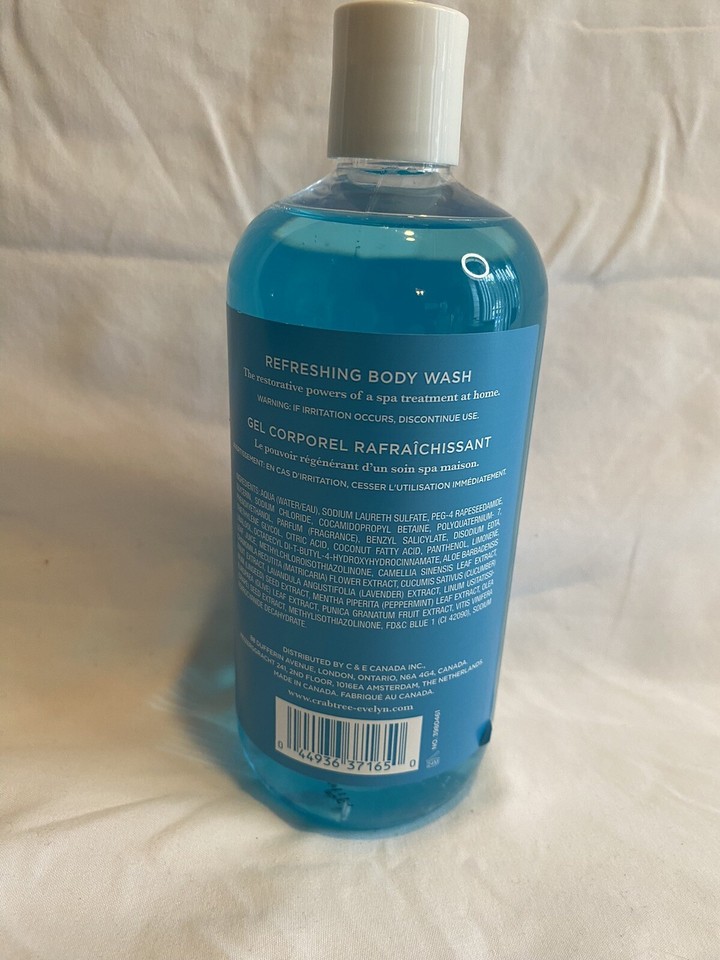Crabtree & Evelyn London La Source Body Wash Shower Bath Gel 16.9 fl oz ...