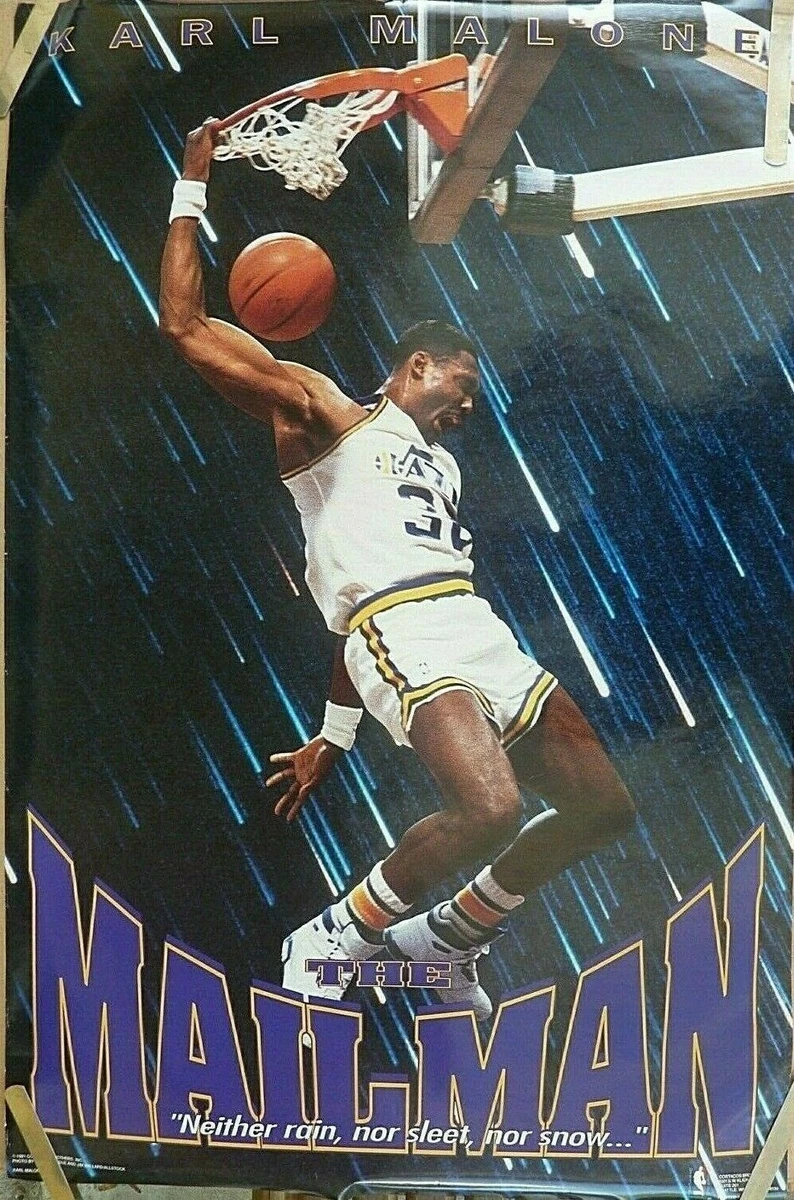Karl Malone Mailman Poster