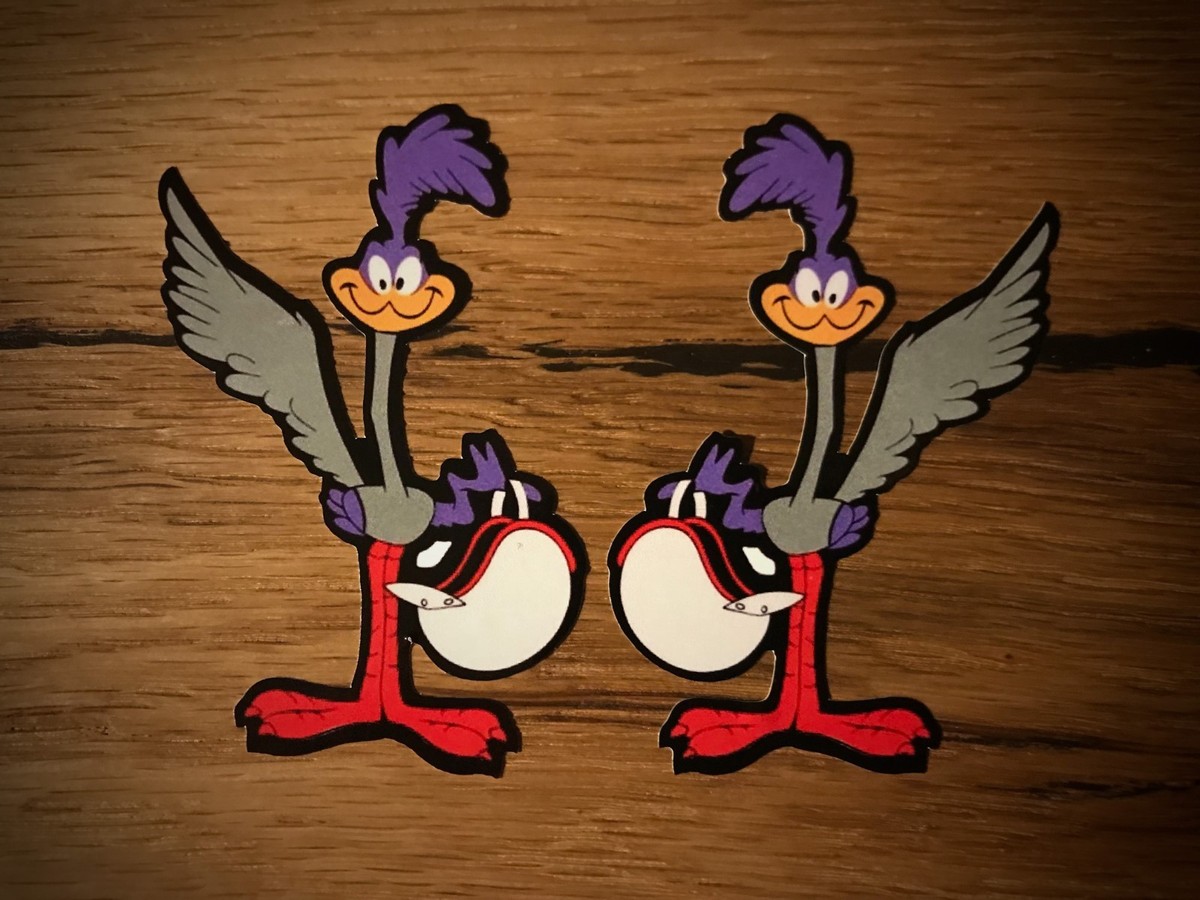 Sticker Dito Medio JDM Wile E. Coyote Digital, Road Runner, Instant ...