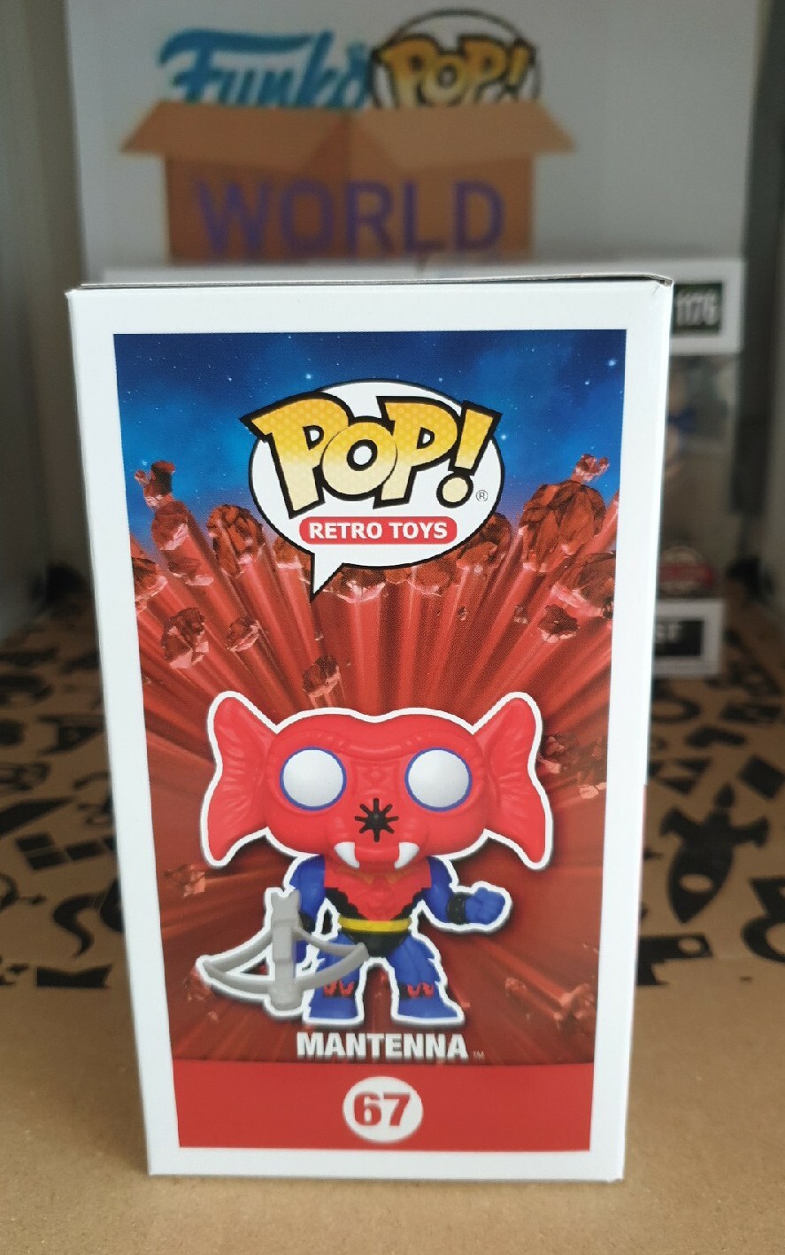 Brand New Funko Pop Funko Pop Masters of The Universe Mantenna #67 ...