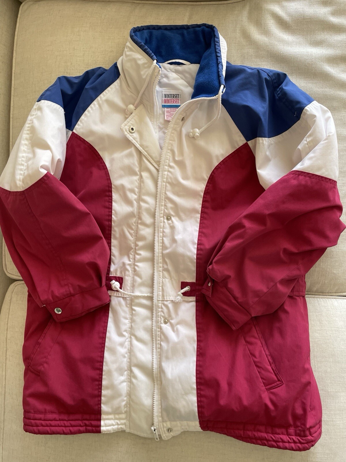 Vintage Winterset Bomber Jacket Track Women's Coat Me… - Gem