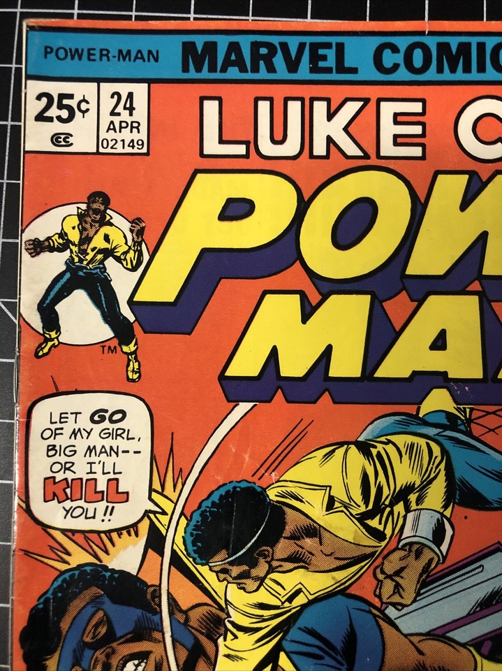 Luke Cage, Power Man #24, 1st Appearance & Origin Black Goliath B20 | eBay