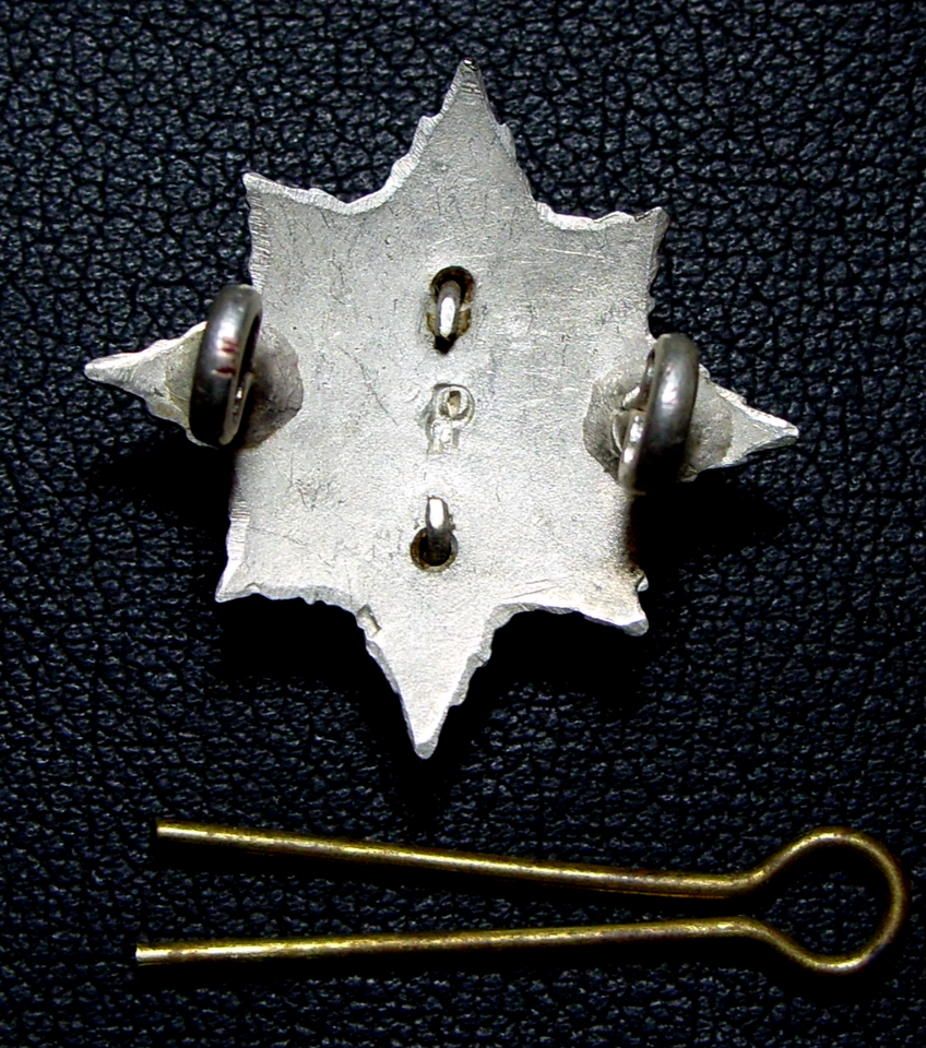 WWII OR EARLIER 4TH/7TH OFFICERS ROYAL DRAGOON GUARDS COLLAR BADGE ...