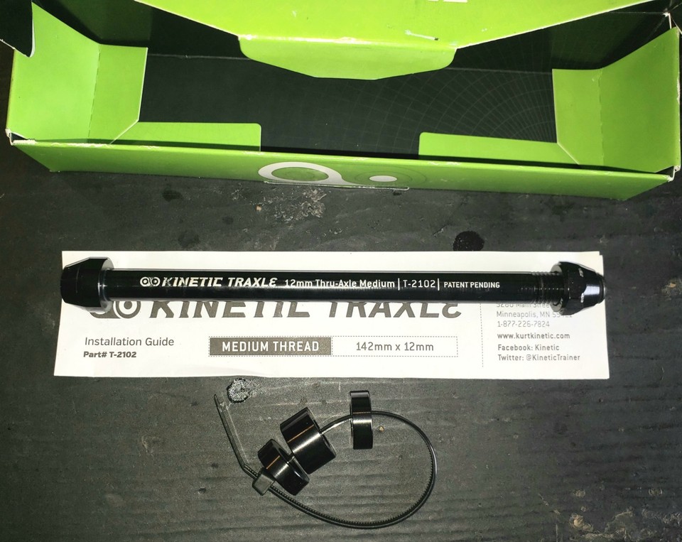 NEW Kinetic Traxle Front Hub Tube Skewer | eBay