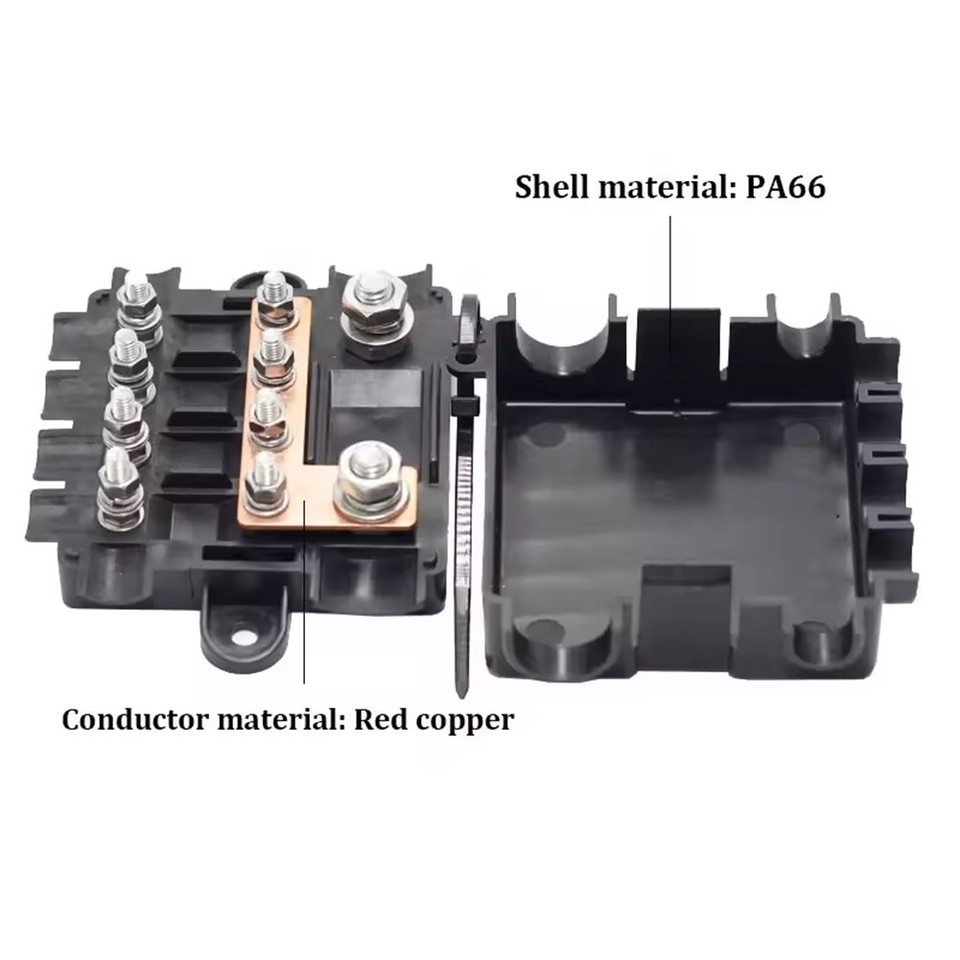 Distribution Busbar 5 Ways MIDI Way Holder Fuse Box for Car5493 | eBay UK