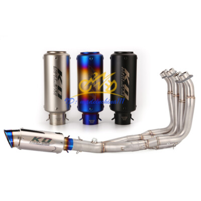 Whole System Exhaust Header Pipe Connect Muffler For Yamaha YZF R6 R6S ...