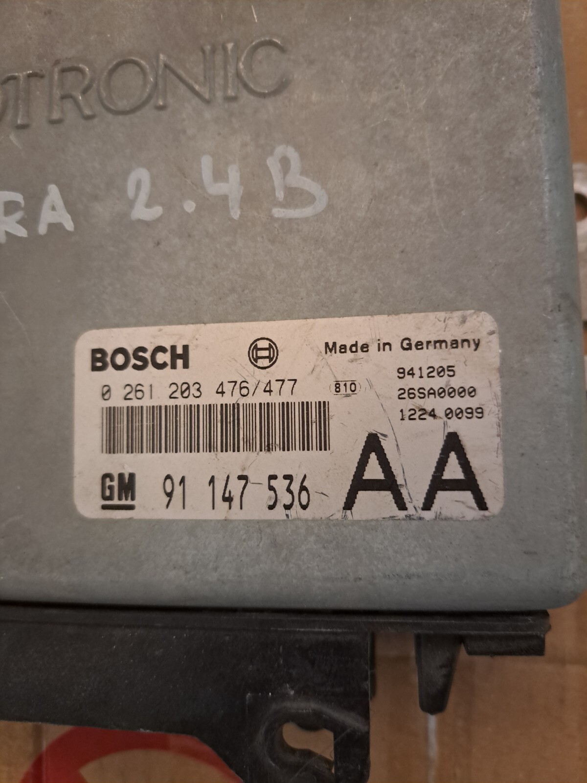 Opel Frontera ECU 0261203476 91147536 | eBay