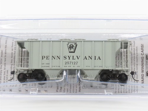 HO Scale Kadee 8341 PRR Pennsylvania Railroad 2-Bay Hopper #257127 ...