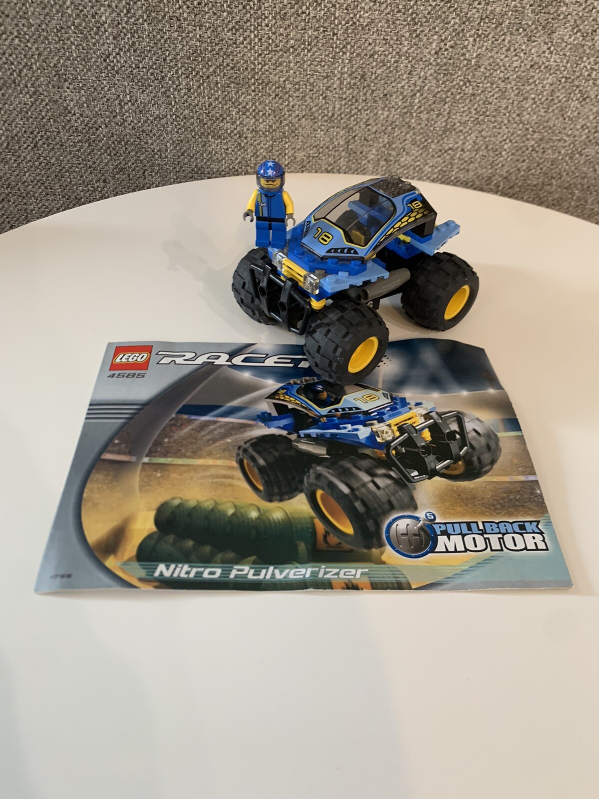 LEGO Racers 4585 Nitro Pulverizer Monster Truck Complete Instructions ...