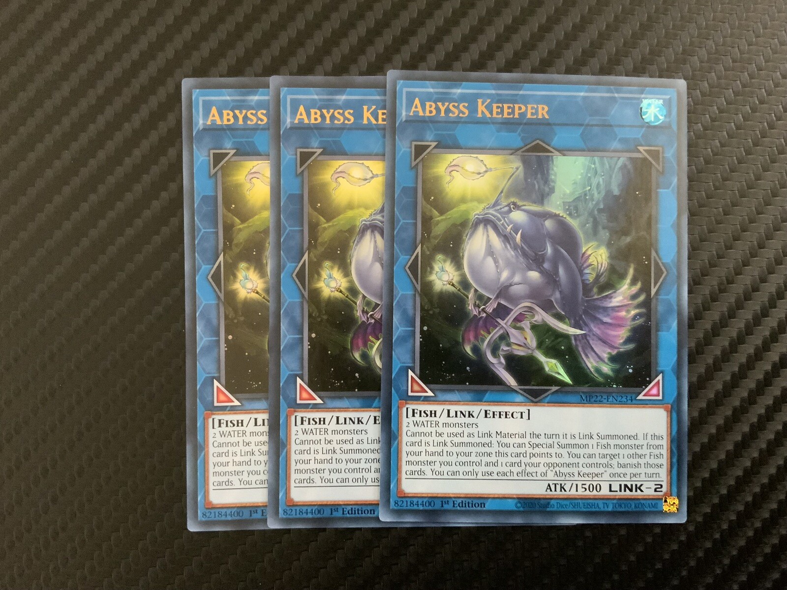 Yugioh x3 Abyss Keeper MP22-EN234 Ultra Rare 1st Edition NM | eBay