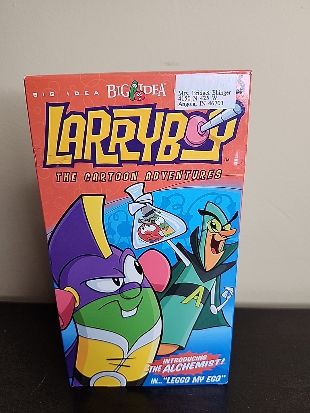 Larryboy Cartoon Adventures Introducing The Alchemist Leggo My Ego,VHS ...