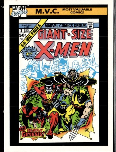 Giant Size X-Men #1 1990 Marvel Universe #132 MVC Most Valuable Comics ...