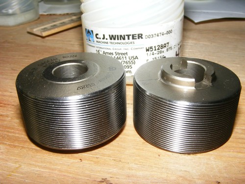 C.J. Winter Thread Roll Rolling Die 1/4 - 28 | eBay