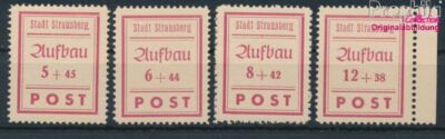 Briefmarken Strausberg (Berlin) 1946 Mi 34A-37A postfrisch (10221006 ...
