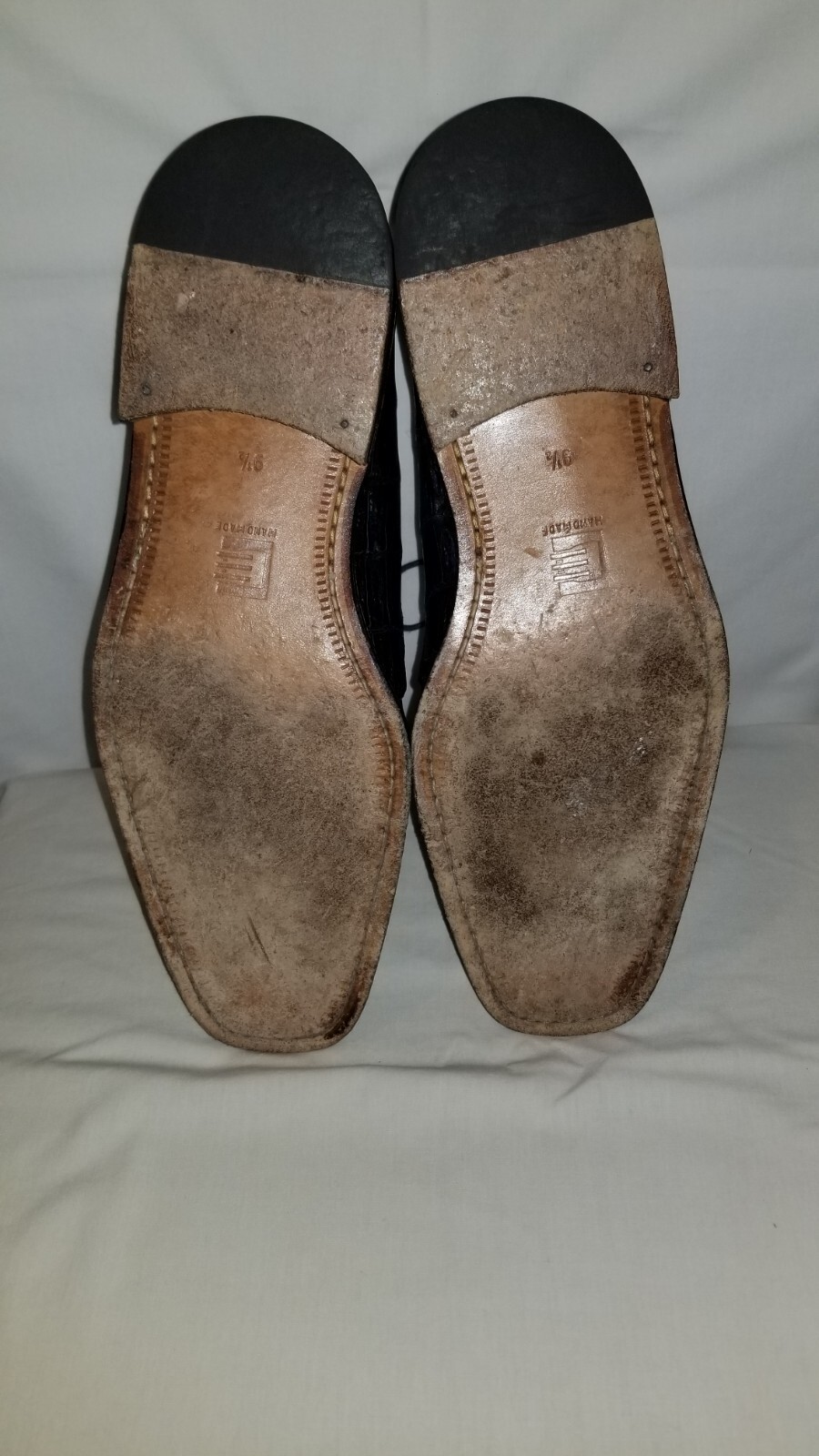 Mens David Eden Alligator Shoes - Gem