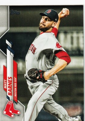 2020 Topps #60 - Matt Barnes - Boston Red Sox Baseball card | eBay