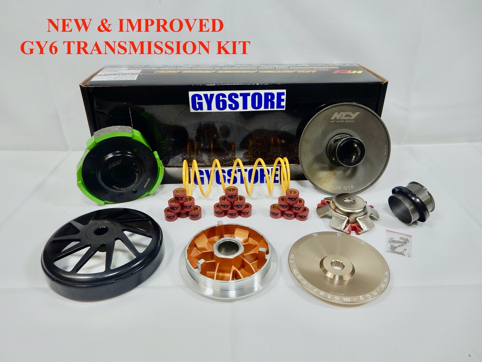 150cc GY6 NCY PERFORMANCE SUPER TRANSMISSION KIT FOR SCOOTERS *NEW ...