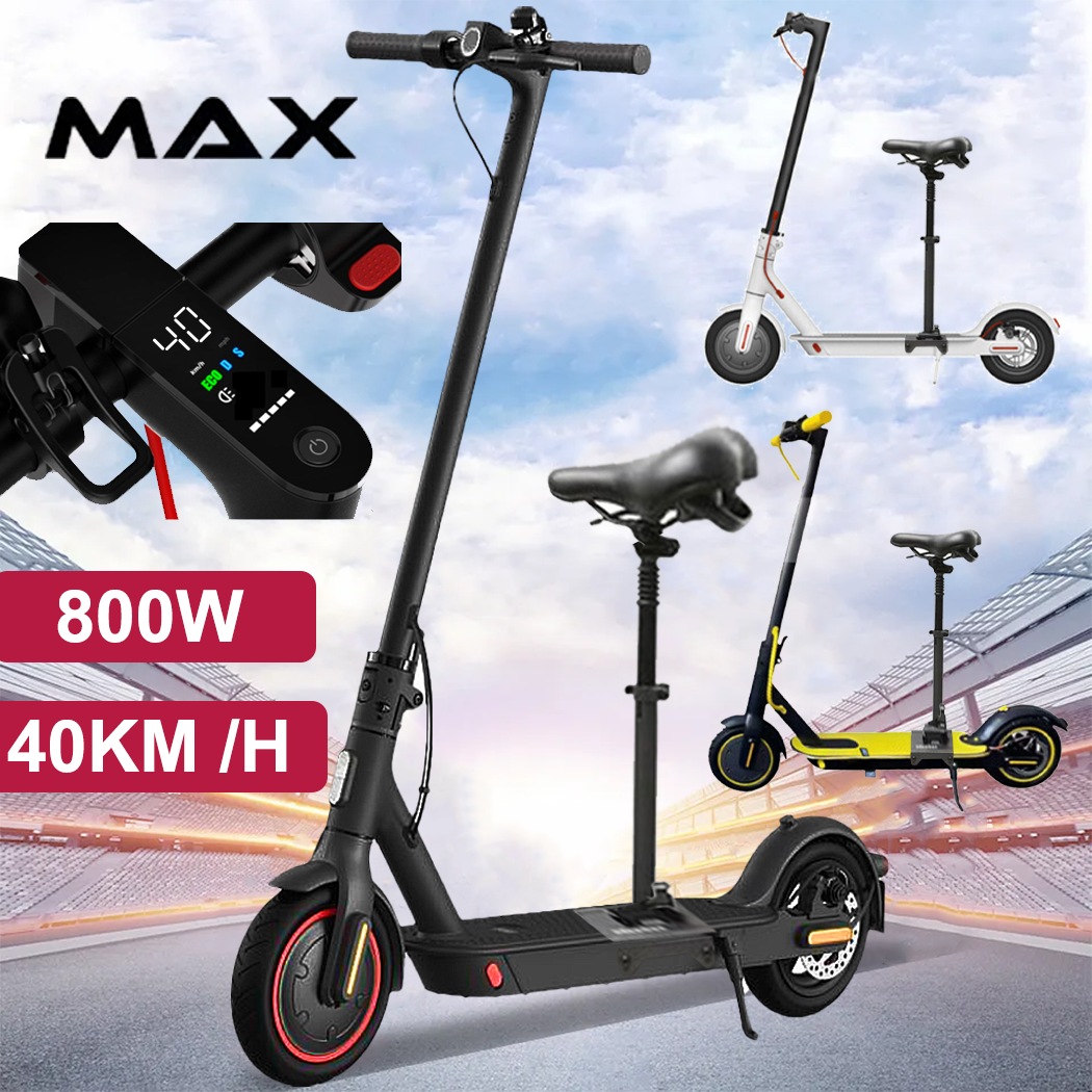🛴Portable Electric Scooter 50KM/H 50KM 900W/1200W Adult Foldable Travel ...