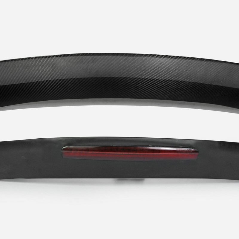 Nissan 370Z Z34 Partial Carbon Fiber Amuse Style Spoiler Wing w light ...
