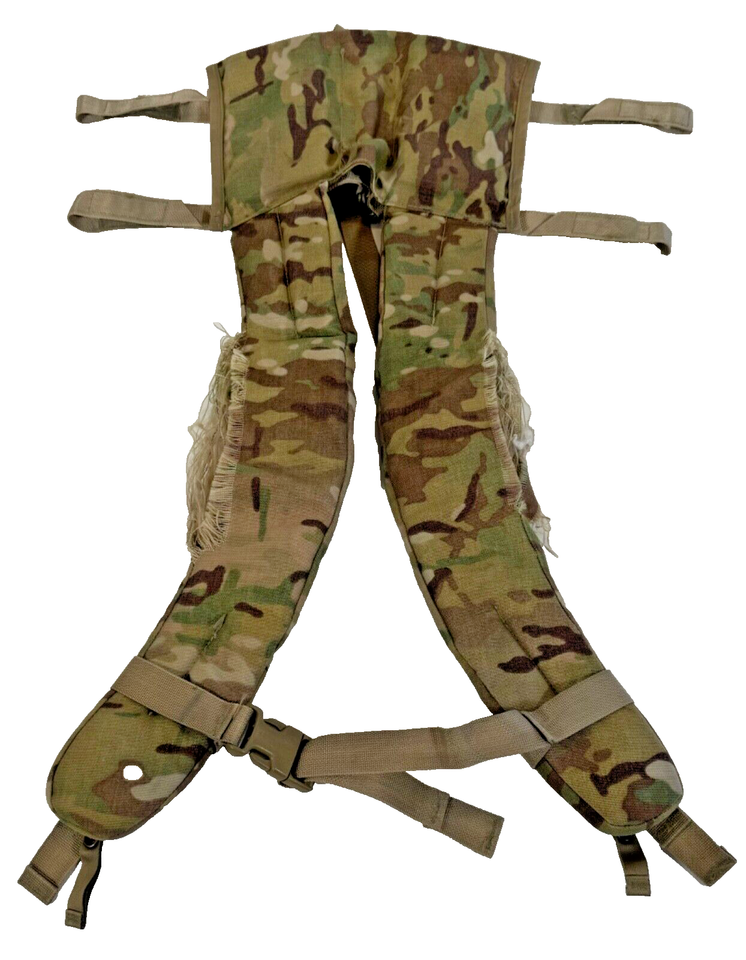 US Army MOLLE II Large Rucksack Frame Shoulder Straps Multicam OCP ...