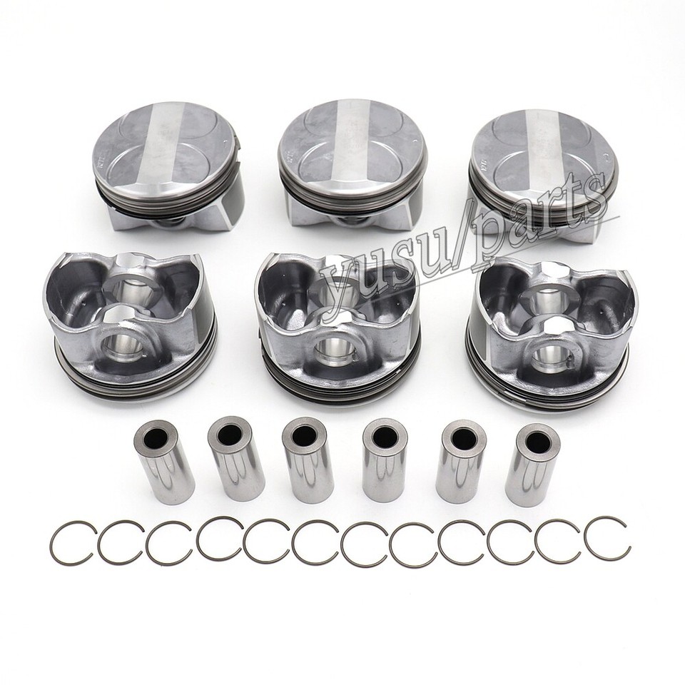 Overhaul Pistons Gaskets Kit For Mercedes-Benz W204 W211 W164 M272 3.0L ...