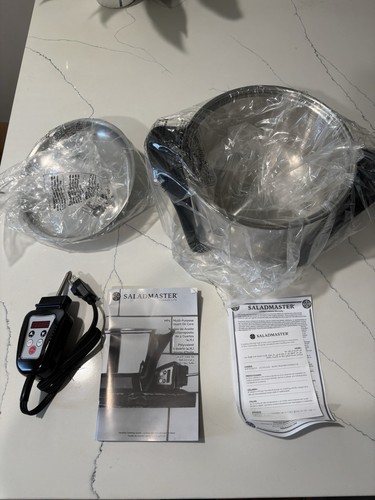 Saladmaster 316Ti Titanium Multi-Pot 5 Qt Electric Fryer Roaster Cooker ...