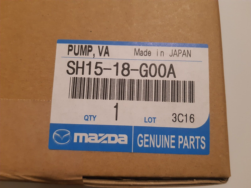 Genuine Mazda Pump Vacuum - SH1518G00A for sale online | eBay