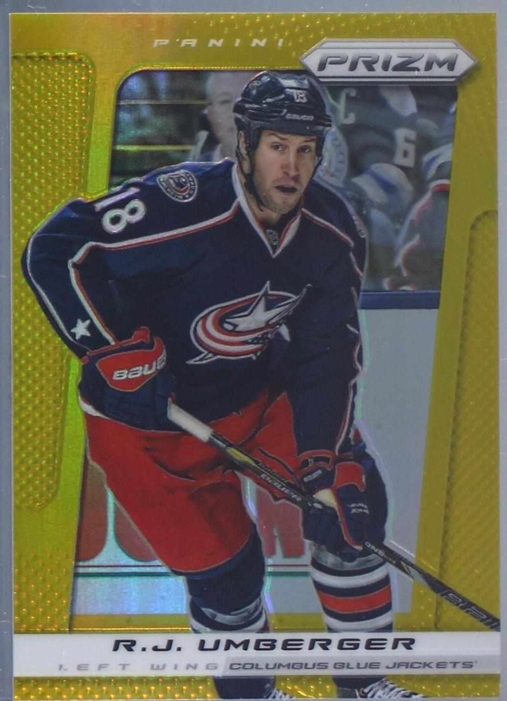 2013-14 Panini Prizm - R.J. Umberger #24 Gold Prizm /10 for sale online ...